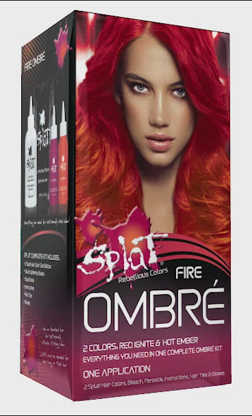 Splat Ombre Fire Original Complete Kit | TotallyHairCare