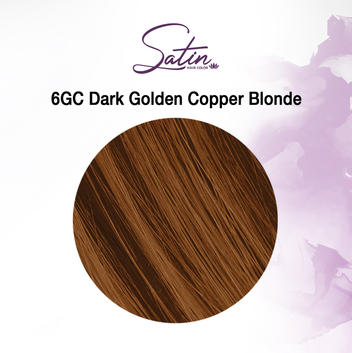 Satin Hair Color Dark Golden Copper Blonde (6GC) | TotallyHairCare