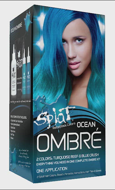 Splat Ombre Ocean Original Complete Kit | TotallyHairCare